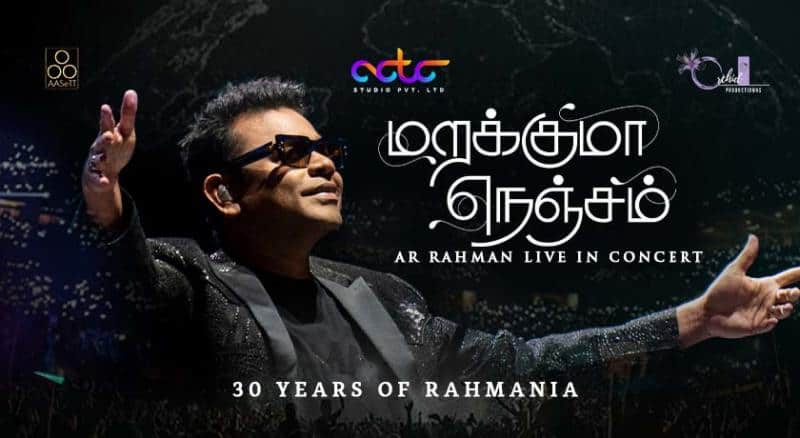 A R Rahman Concert Coimbatore - Marakkuma Nenjam 2023