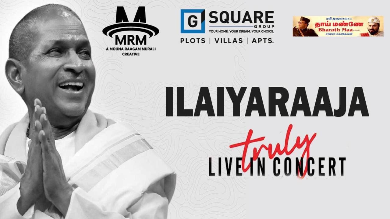 Ilaiyaraaja Live Concert Coimbatore 2025: June 7 | Tickets & Star Lineup